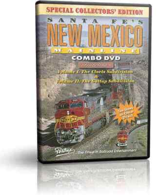 Santa Fe's New Mexico Mainline: Clovis Sub & Gallup Sub - Pentrex Train ...