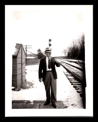 Pc02 Original Photo 1950's D&H Crescent Railroad Train station 232a | eBay