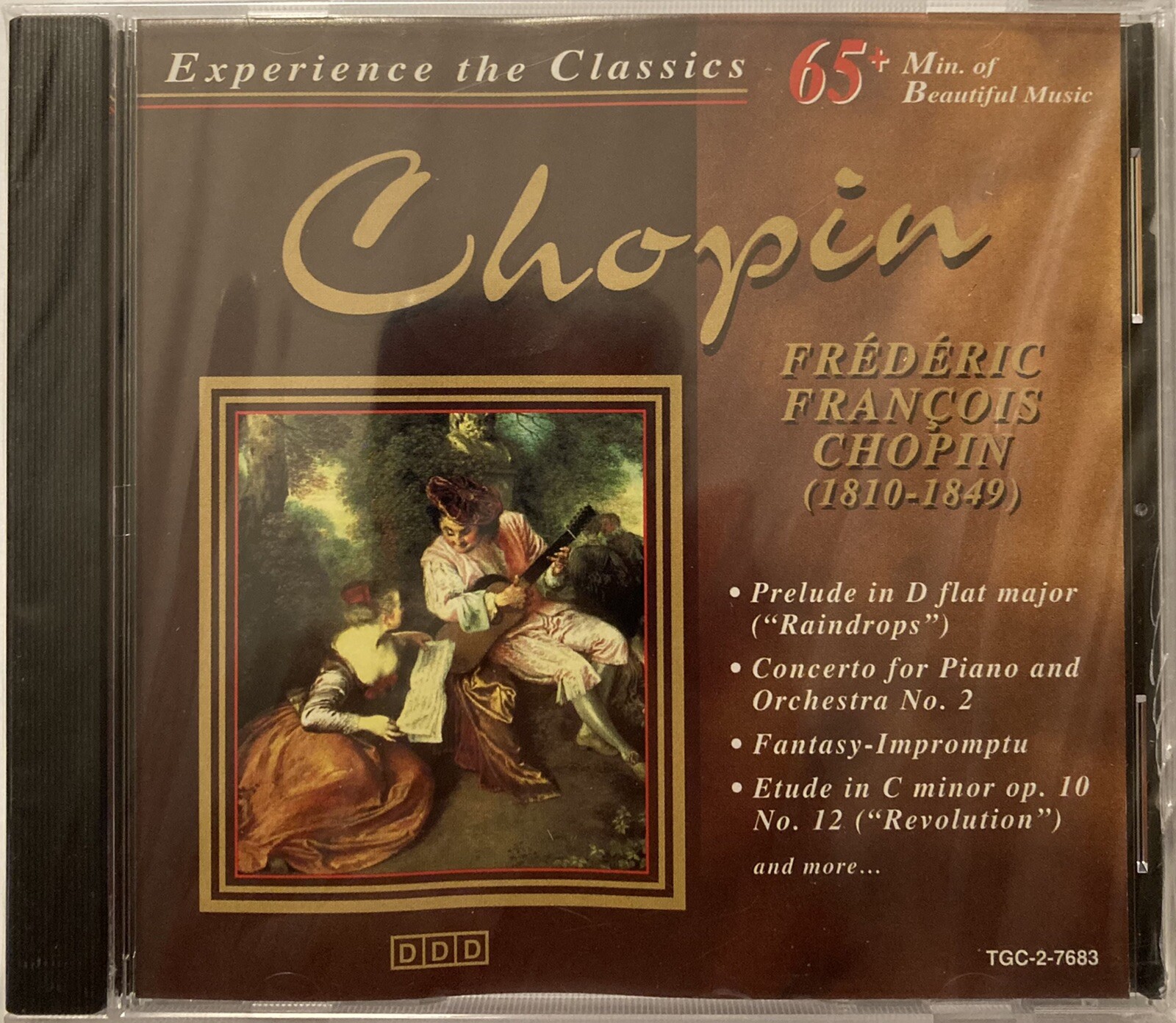 Chopin/Experience the Classics/CD'94/MADACY Music Group/New&Sealed/TGC ...