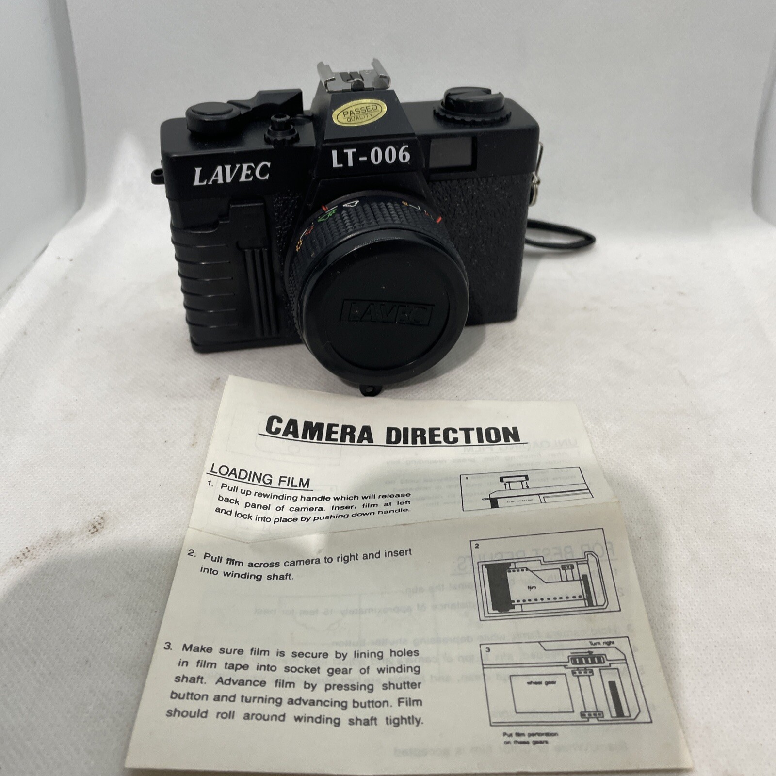 Vintage Lavec LT-006 35mm Film Camera 50mm Optical Lens NOS | eBay