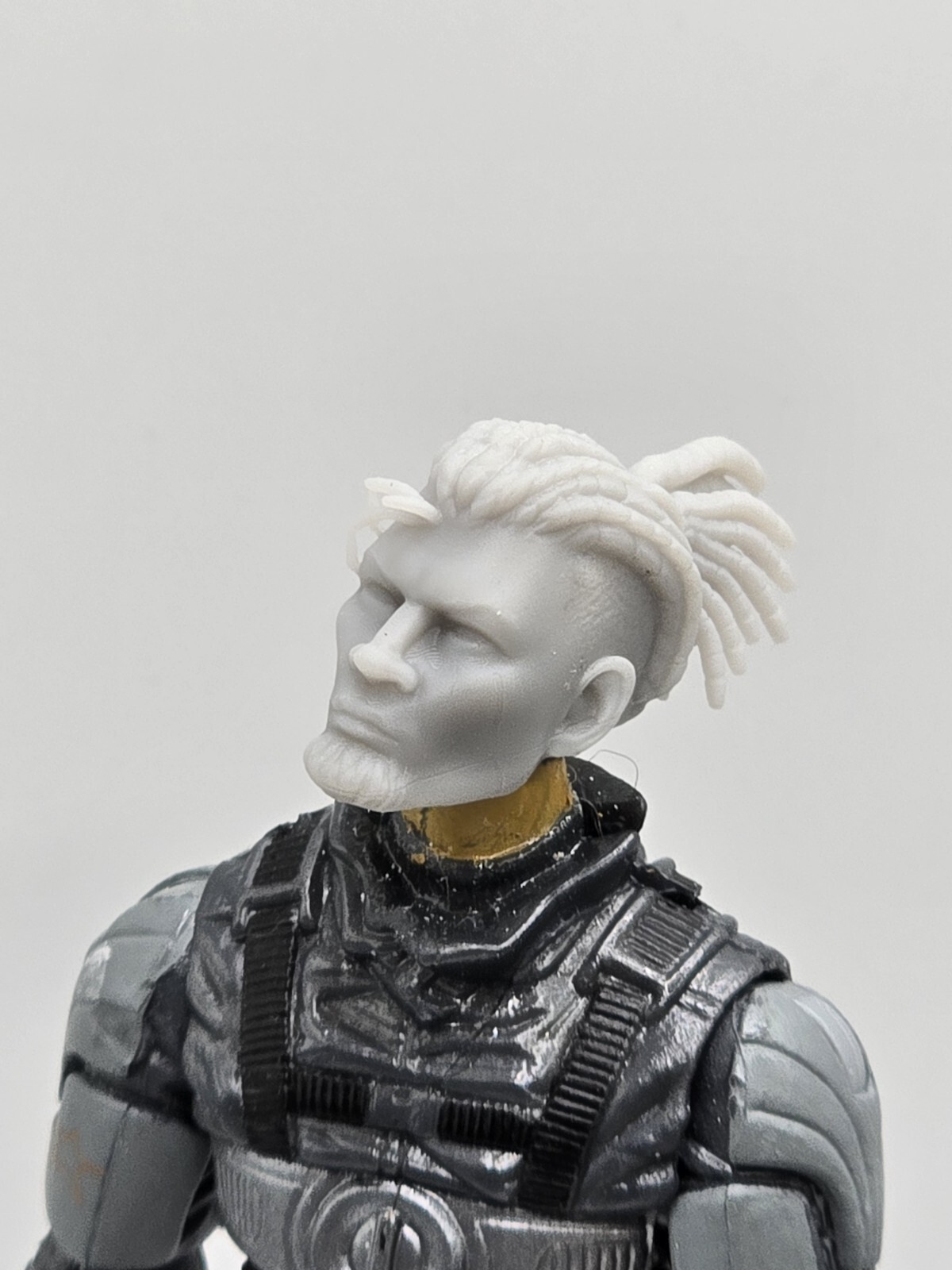 3d Printed Resolute STALKER Head 1:18 3 3/4" GI Joe 25th Anniversary ...