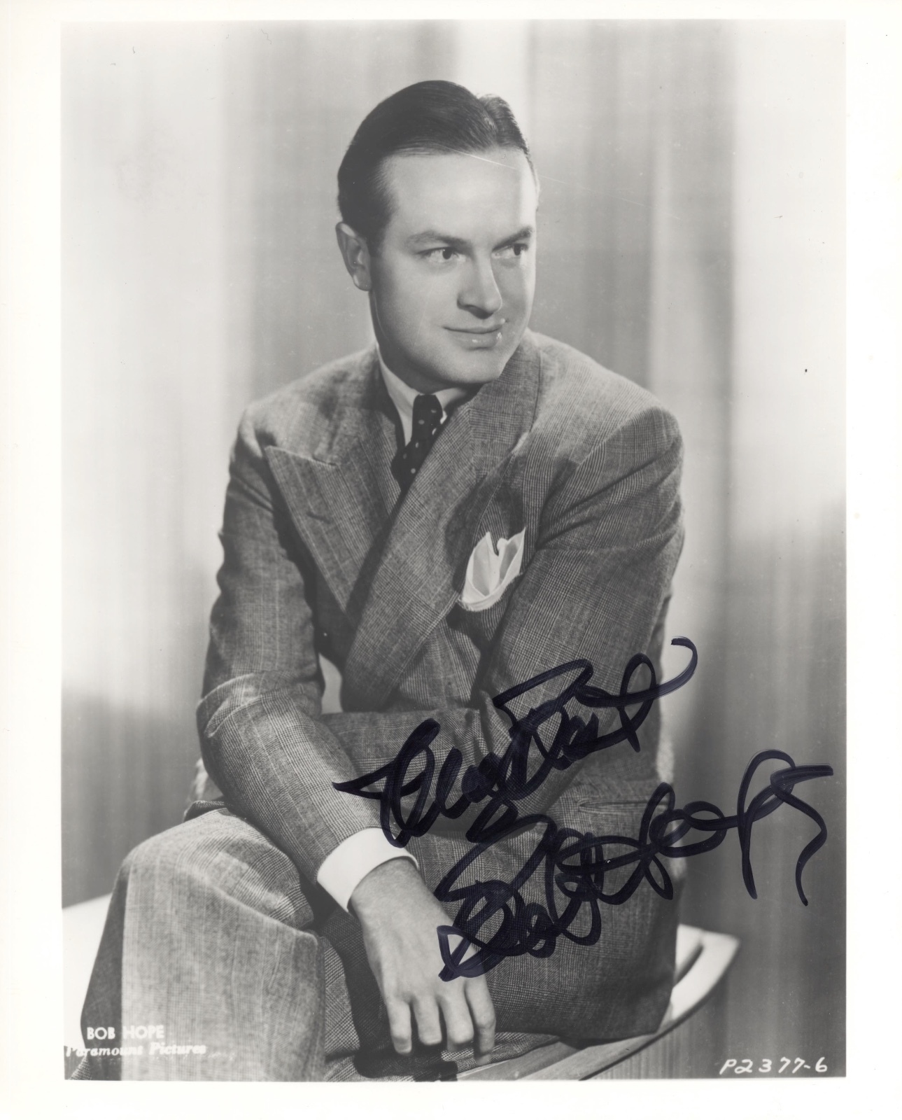 BOB HOPE Autographed Signed PHOTOGRAPH Academy Award Oscar | eBay
