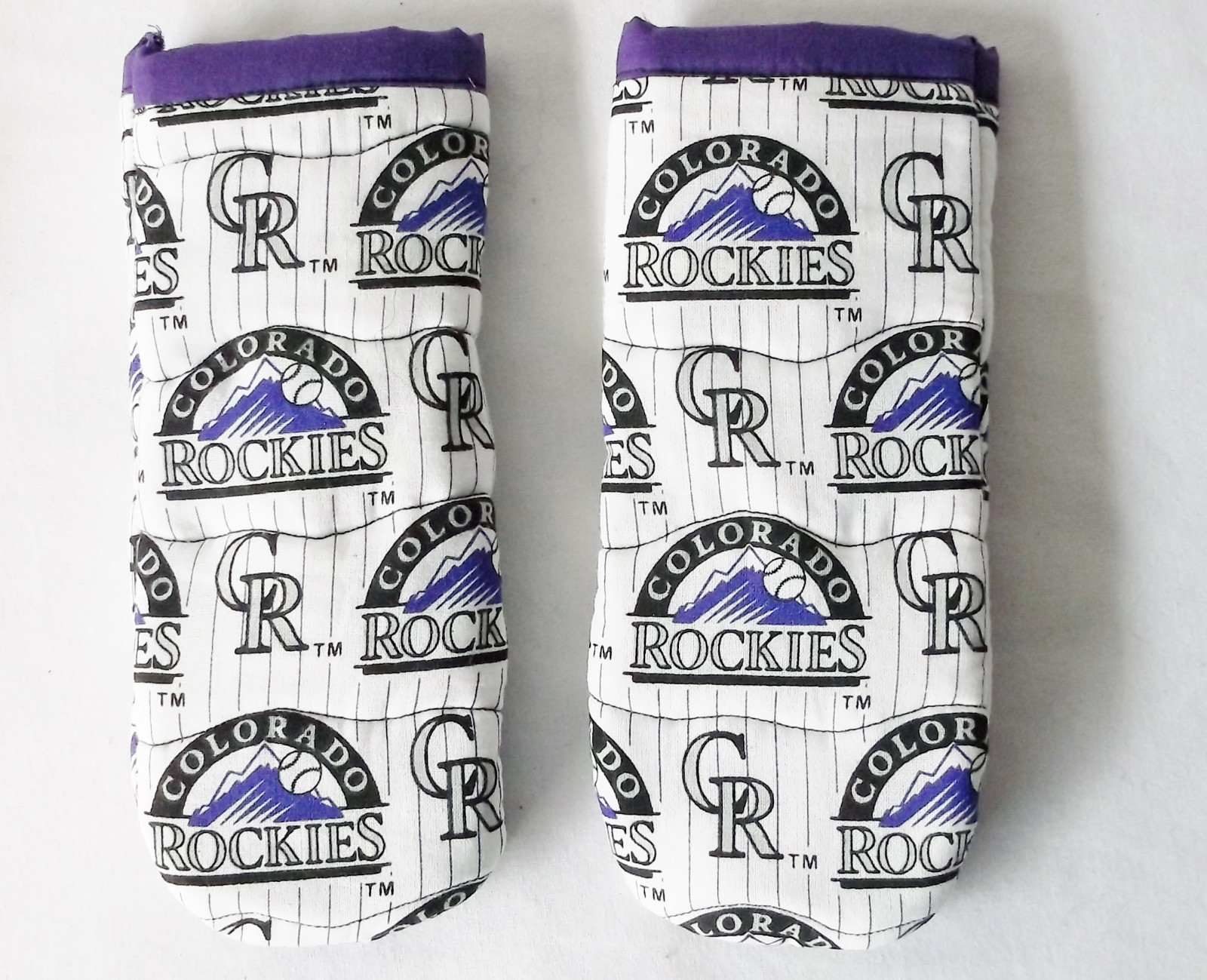 Colorado Rockies Pattern Pot Handle Holder-Set of 2 Handmade-Pizazz ...