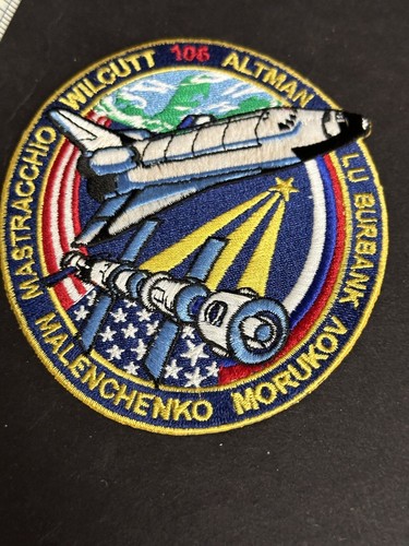 NASA Space Shuttle Patch 4" STS-106 Atlantis | eBay