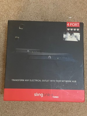 UNUSED IN BOX SLING MEDIA SLINGLINK TURBO (4 Port) SL200-100 | eBay