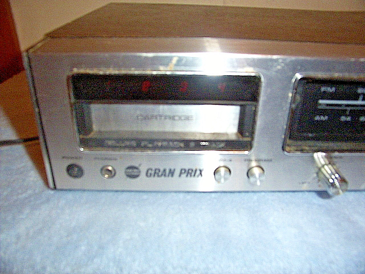 VINTAGE GRAND PRIX 4750 DELUXE 8-TRACK AM/FM RADIO STEREO RECEIVER | eBay
