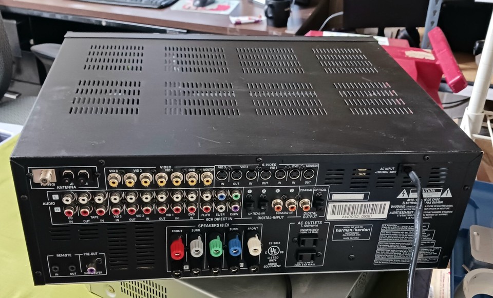 HARMON KARDON AVR 225 HOME THEATER AV RECEIVER | eBay