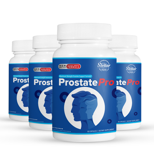 4 Pack Prostate Pro, mezcla premium para soporte de próstata-60 ...