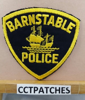 BARNSTABLE, MASSACHUSETTS POLICE SHOULDER PATCH MA | eBay