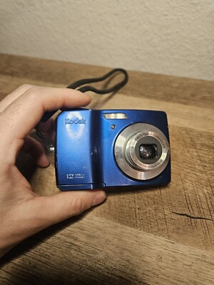 Kodak EasyShare CD82 12MP Digital Camera Point & Shoot Blue Tested | eBay