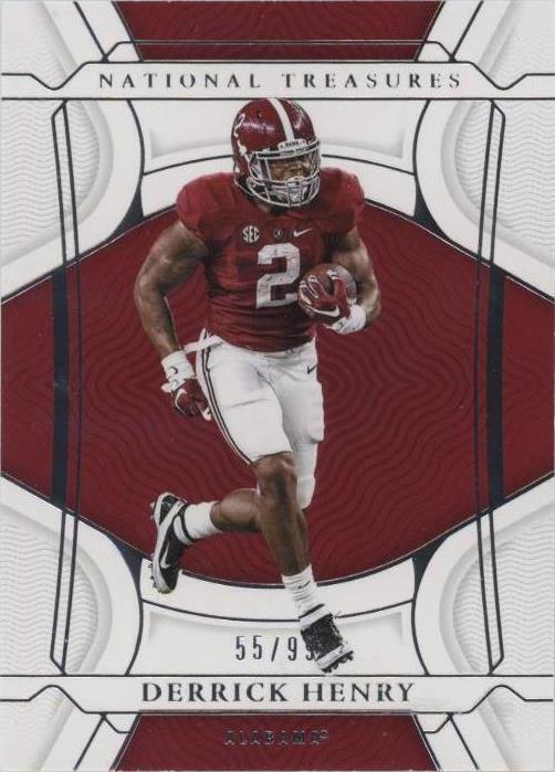 2022 Panini National Treasures Collegiate - Derrick Henry #14 /99 for ...