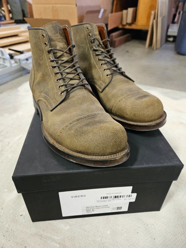 Viberg service boot mojave waxy commander leather. Viberg size 10.5 E ...