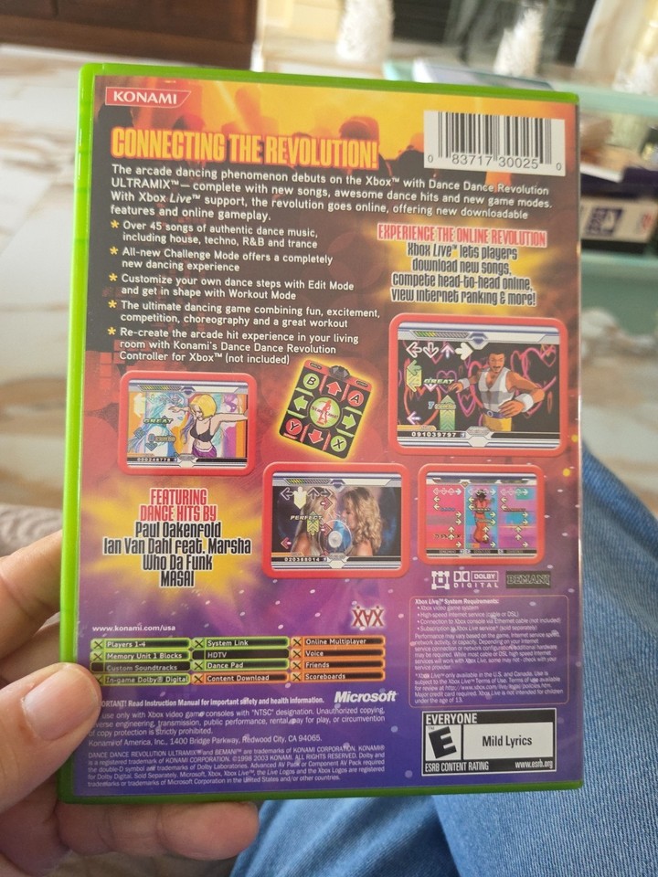 Dance Dance Revolution Ultramix - Microsoft Xbox 83717300250| eBay