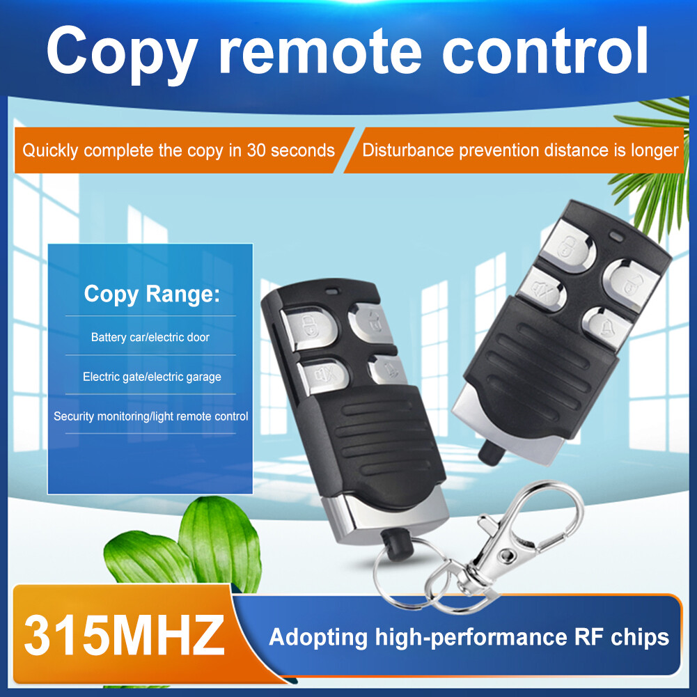 Copy Remote Controller 4 Buttons Wireless Clone Switch Universal (315 ...