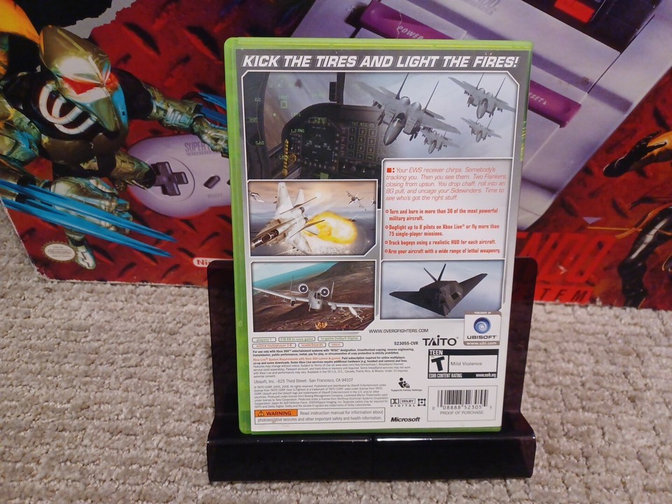 Over G: Fighters (Microsoft Xbox 360, 2006) COMPLETE CIB 8888523055 | eBay