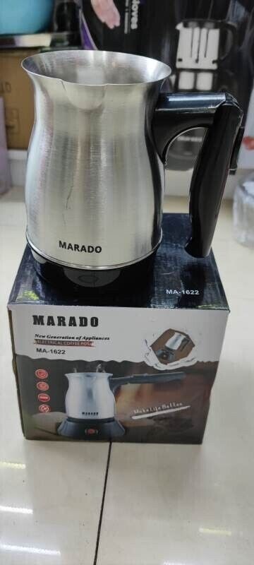 ELECTRIC ARABIC GREEK TURKISH COFFEE POT MACHINE-MARADO MA-1622 110V ...