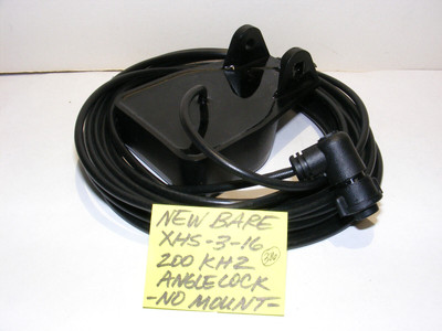 NEW HUMMINBIRD XHS-3-16 ANGLE-LOCK 'BARE' TRANSDUCER LCR 1000-8000 ...