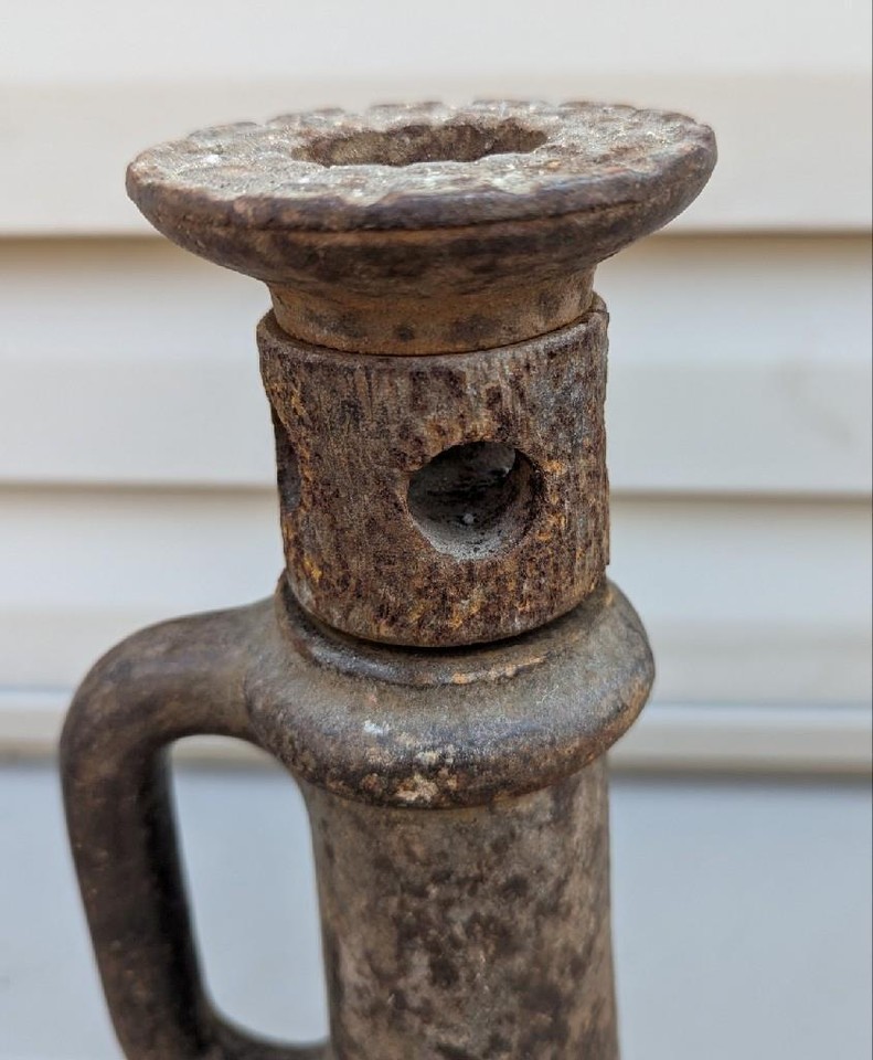 Vintage Vulcan Brand Railroad Jack ll & B Co. 1-1/4 x 10 screw | eBay