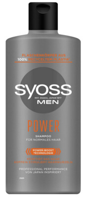 (11,34€/L) Syoss Shampoo Men Power 6x440ml | eBay