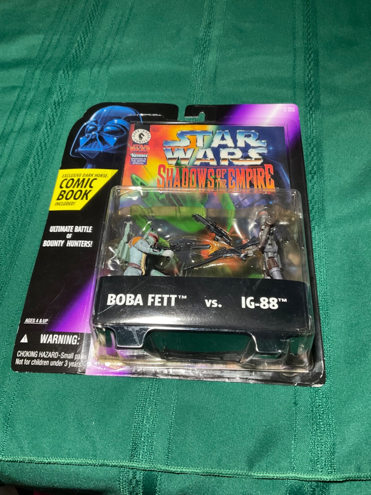 Kenner Star Wars Shadows of the Empire Boba Fett Vs. Ig 88 Action ...