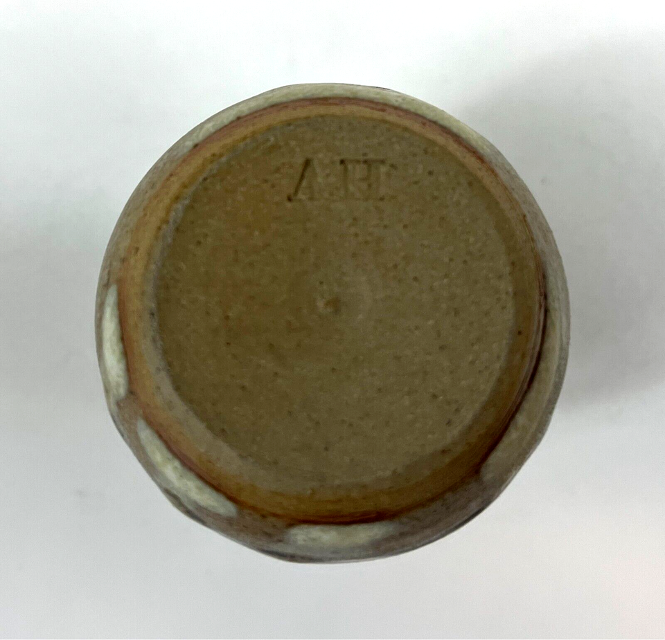 Vintage Artist Signed A.H Studio Pottery Mini Vase | eBay