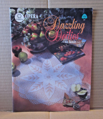 DAZZLING DOILIES sewing book Coats Opera Crochet needlepoint crafts ...