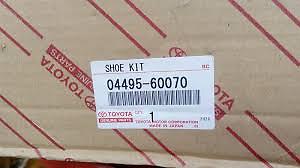 Shoe Kit, Rear Brake - Kit Genuine Toyota OEM 04495-60070 | eBay