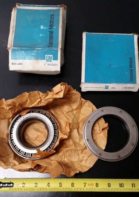Genuine GM Front Inner Bearing 9412024 by TIMKEN 39581 & 39520 Plus ...