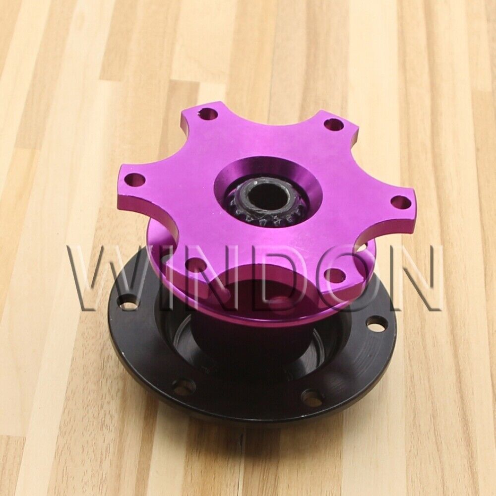 HQ Steering Wheel Quick Release Hub Adapter Removable Snap Off Boss Kit ...
