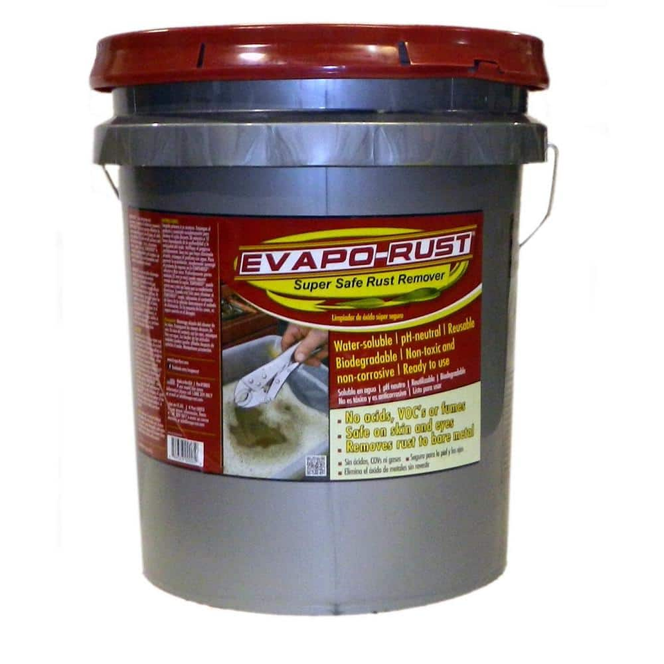 Evapo Rust Remover Liquid Safe Eco Metal Iron Steel No VOC 5 Gallon ...