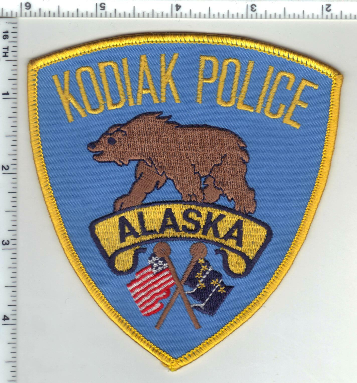 Kodiak Police (Alaska) 4th Issue Shoulder Patch | eBay