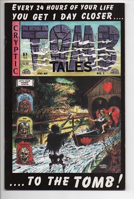 Cryptic Tomb Tales 1 Comic Book 1997 Macabre Every 24 Hours Day Closer ...