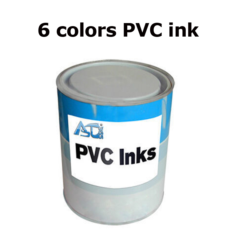 Various Color PVC ink for Screen Printing DIY:Red/Yellow/Blue/Green ...