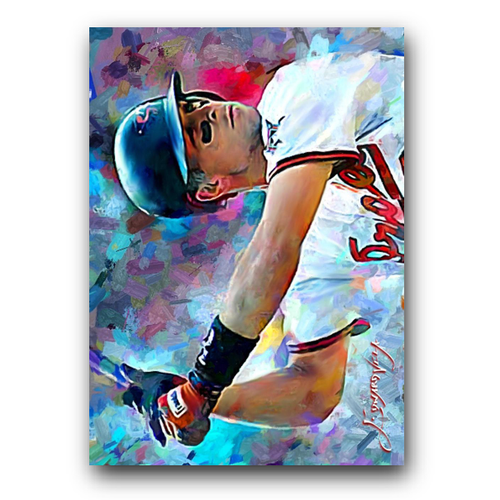 Cal Ripken Jr #46 Art Card Limited 42/50 Edward Vela Signed (Baltimore ...