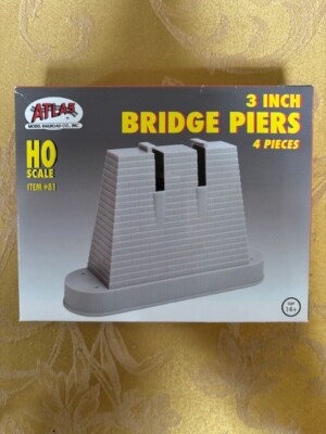 Atlas #81: 3" Bridge Piers (4 Pieces) | eBay