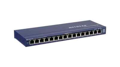 NETGEAR FS116 16 Port 10/100 Mbps Gigabit Ethernet Switch | Panel ...