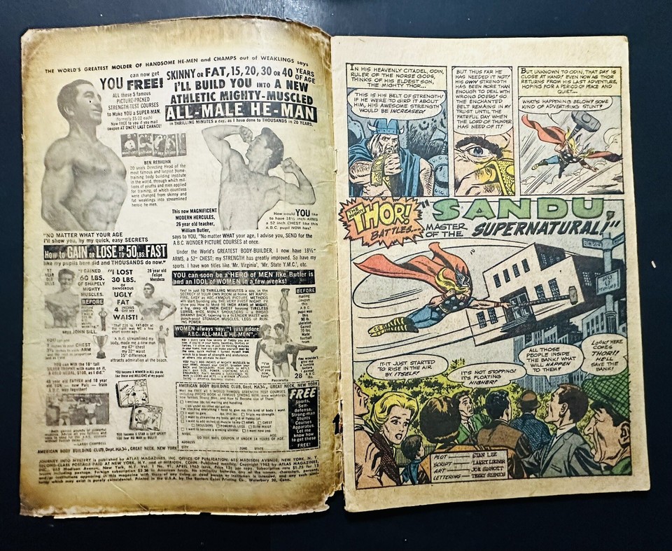 Journey Into Mystery #91, Marvel Comics 1963 1st App. Of Valkyries ...