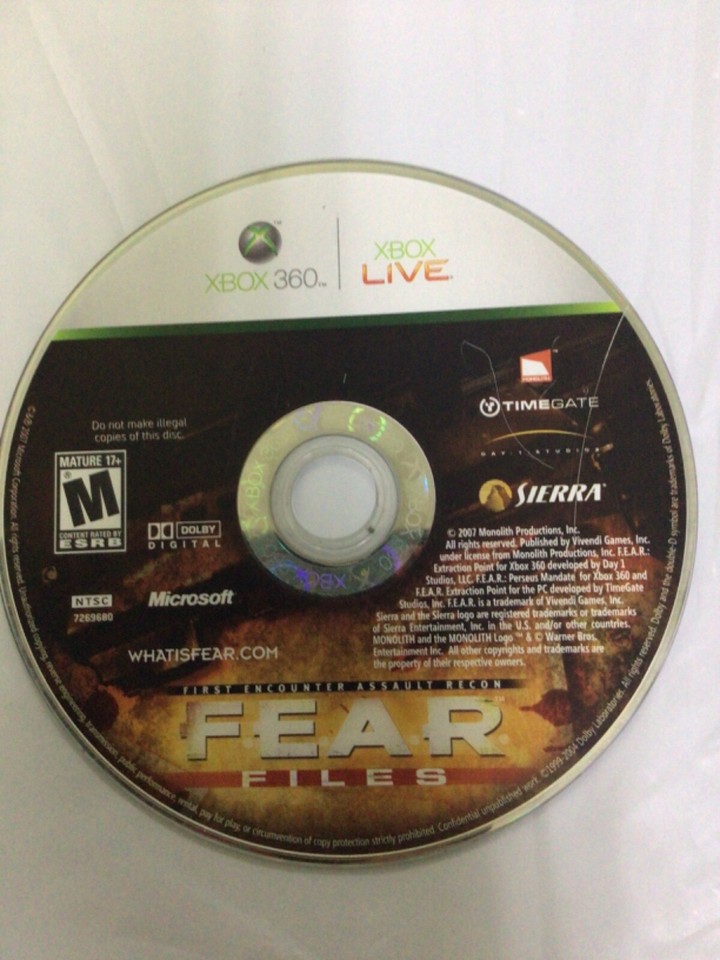 E - L Xbox 360 Games Disc Only RESURFACED TESTED AND WORKING | eBay