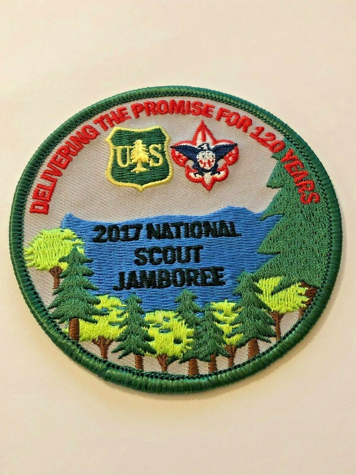 USDA FOREST SERVICE PATCH, SCOUT BSA, 120 Years, 2017 National Scout ...