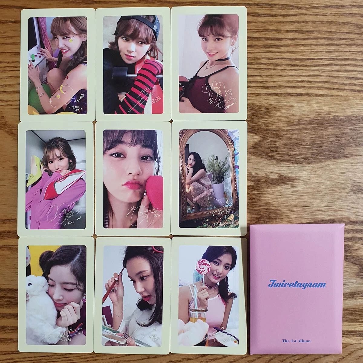 Twice Twicetagram Photocard Set Hakodate