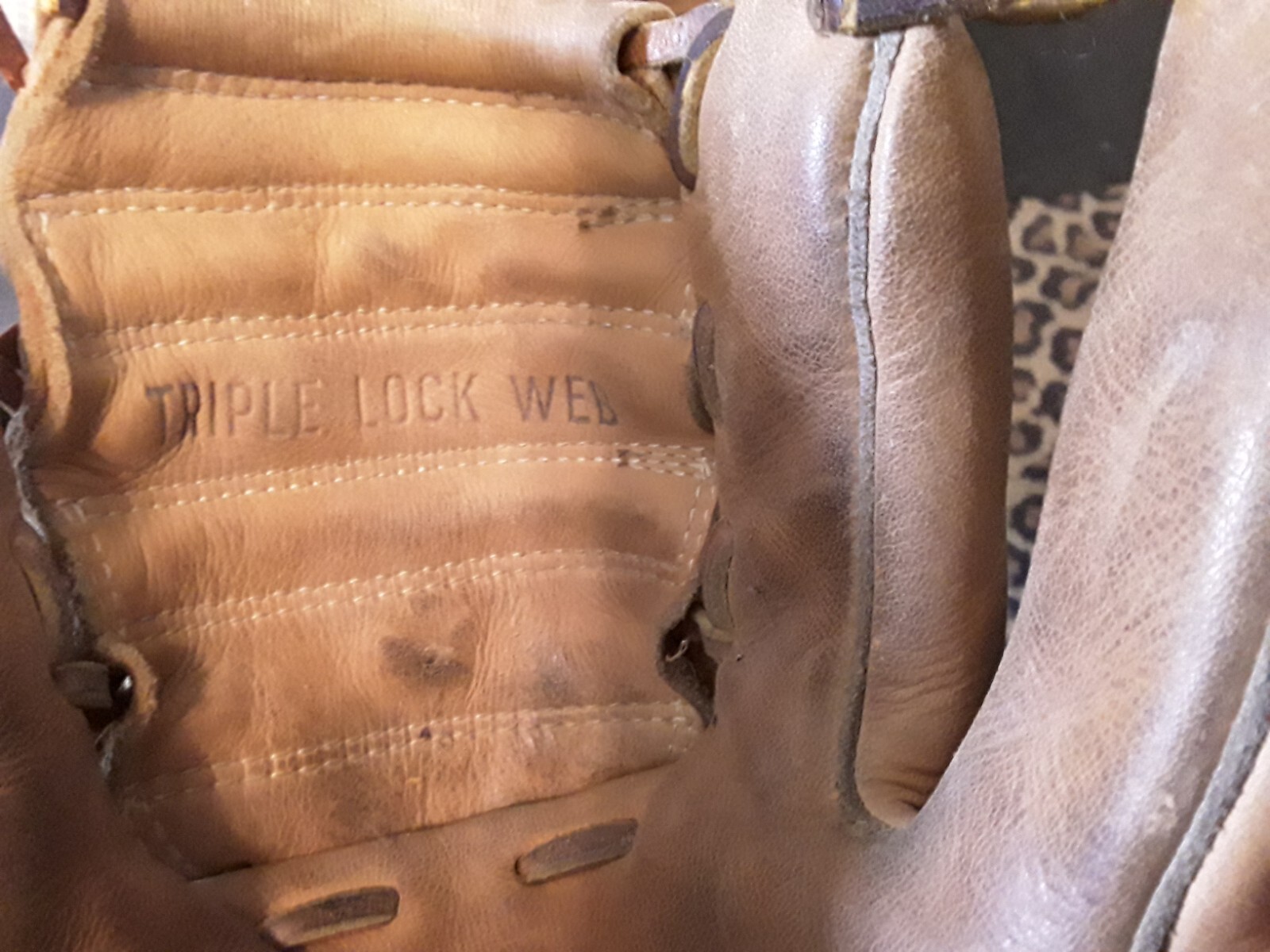 WILSON A2000 Baseball Glove Rare Vintage Pro Model Triple Lock Web Grip ...