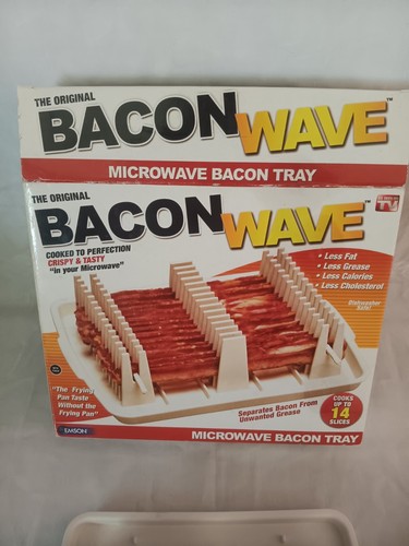Emson The Original Bacon Wave Microwave Bacon Tray As Seen On TV | eBay