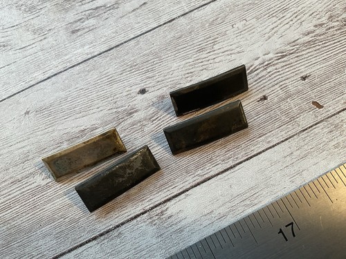 ORIGINAL WWII US 2 SETS 1ST LT BAR INSIGNIA ONE MARKED STERLING, PB | eBay