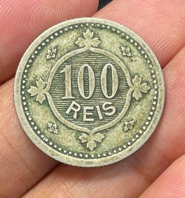 1900 Portugal 100 Reis Coin | eBay