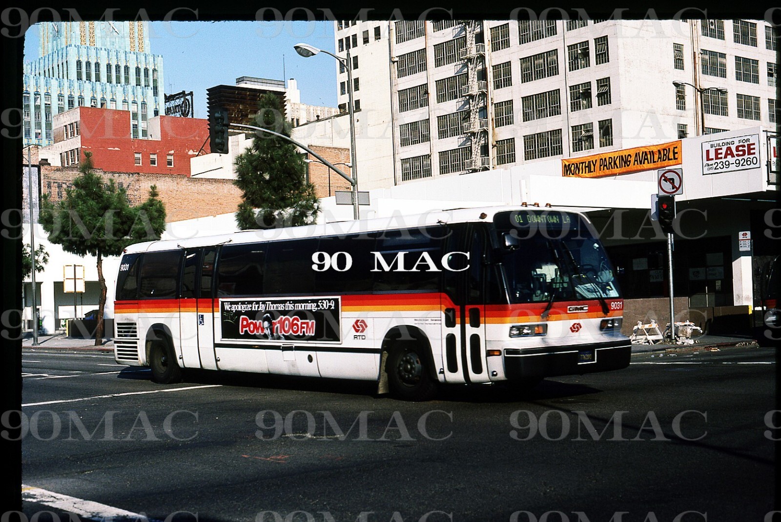 SCRTD-RTD GM RTS BUS #9031. Los Angeles (CA). Original Slide 1987. | eBay