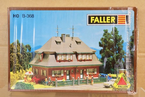 FALLER B-368 HO SCALE GARDEN CITY SEMI DETACHED HOUSE TYPE 4 MODEL KIT ...