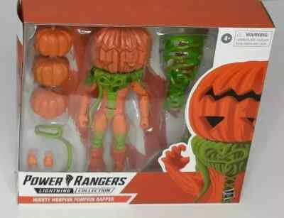 Mighty Morphin Power Rangers Pumpkin Rapper Lightning Collection Figure ...