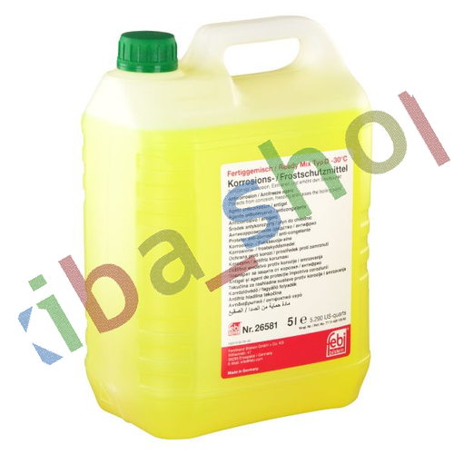 COOLANT 5L -35°C SILICATE FREE GREEN NORM FITS RENAULT GLACEOL RX TYPE ...
