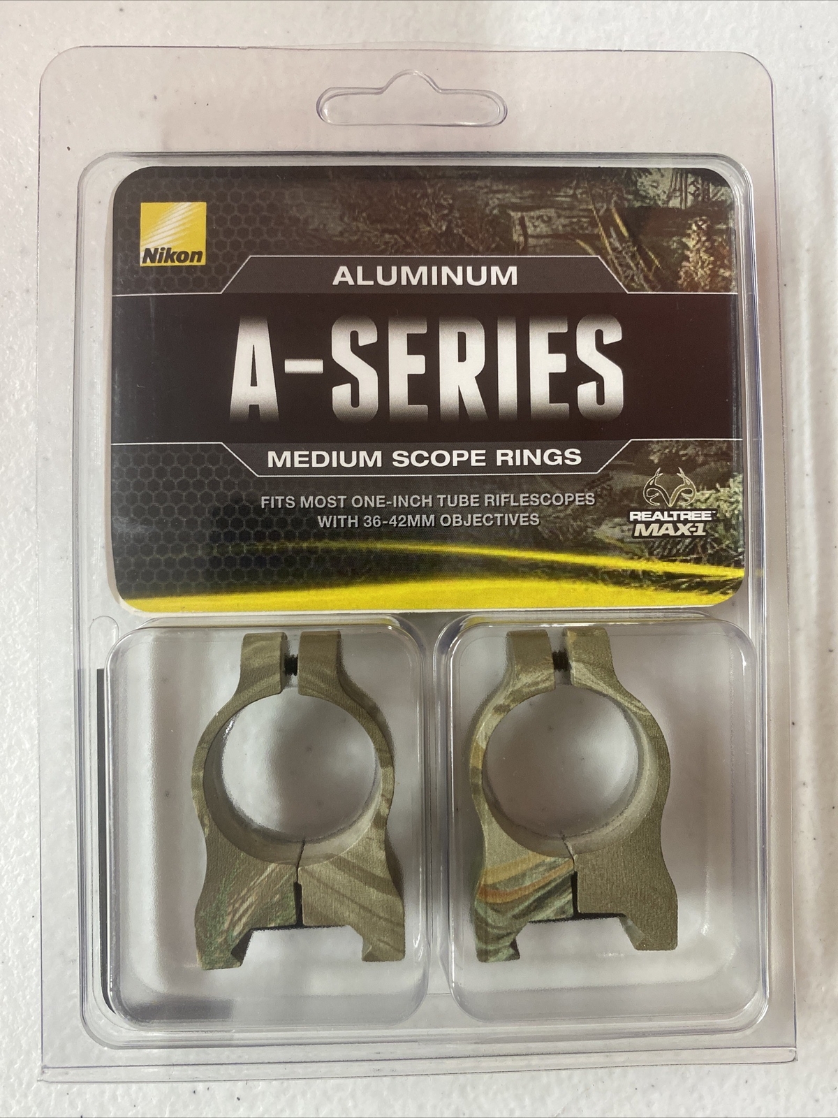 NIKON A-Series Medium (Aluminum) Ring Realtree MAX-1 (16221) | eBay
