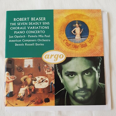 Robert Beaser Seven Deadly Sins Chorale Variations Russell Davies ...